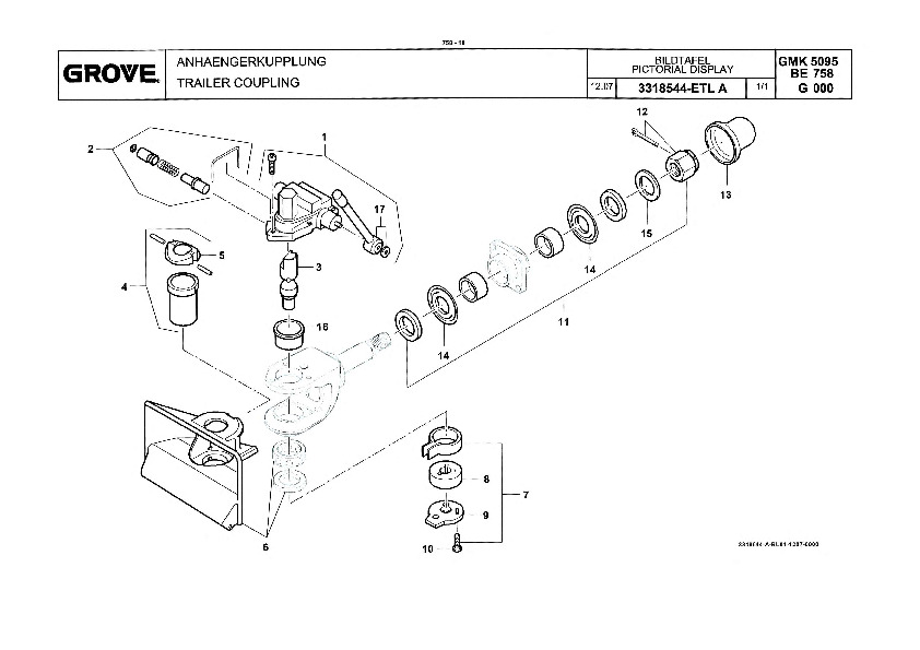 Grove 3316552 - LOCKING BOLT
